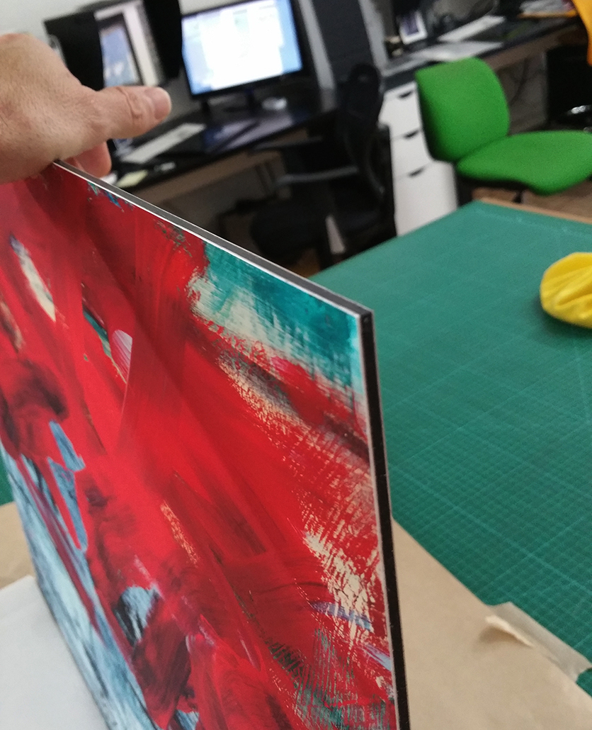 Dibond® Explained - Abstraction Directe - Damien Diaz-Diaz